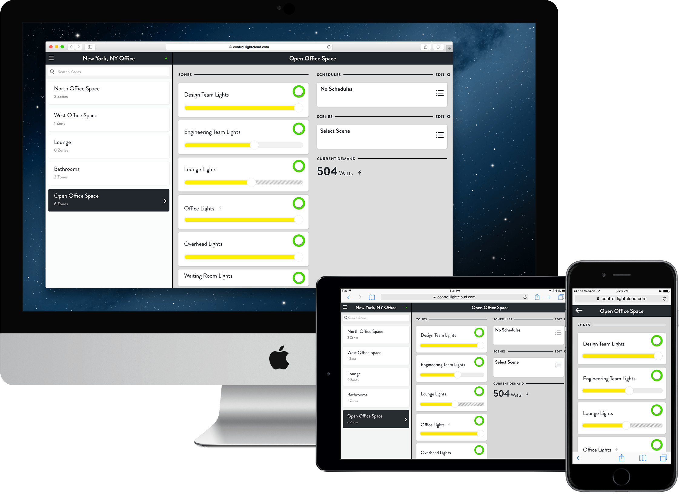 Powerful, Intuitive Networked Lighting Control Software - Lightcloud