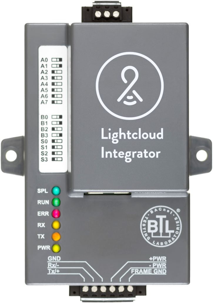Newtorked Lighting Controls BMS and BAS Integrator - Lightcloud