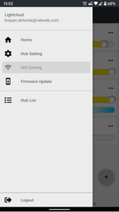 Connecting WiFi - Lightcloud